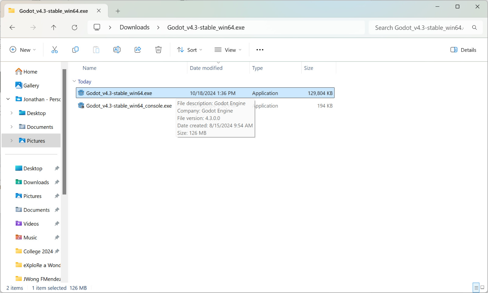 Godot First Person Player Controller
