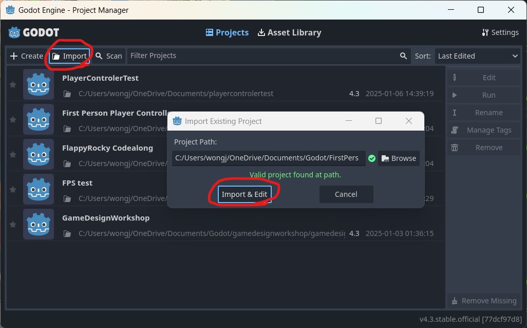 First Person Shooter with Godot