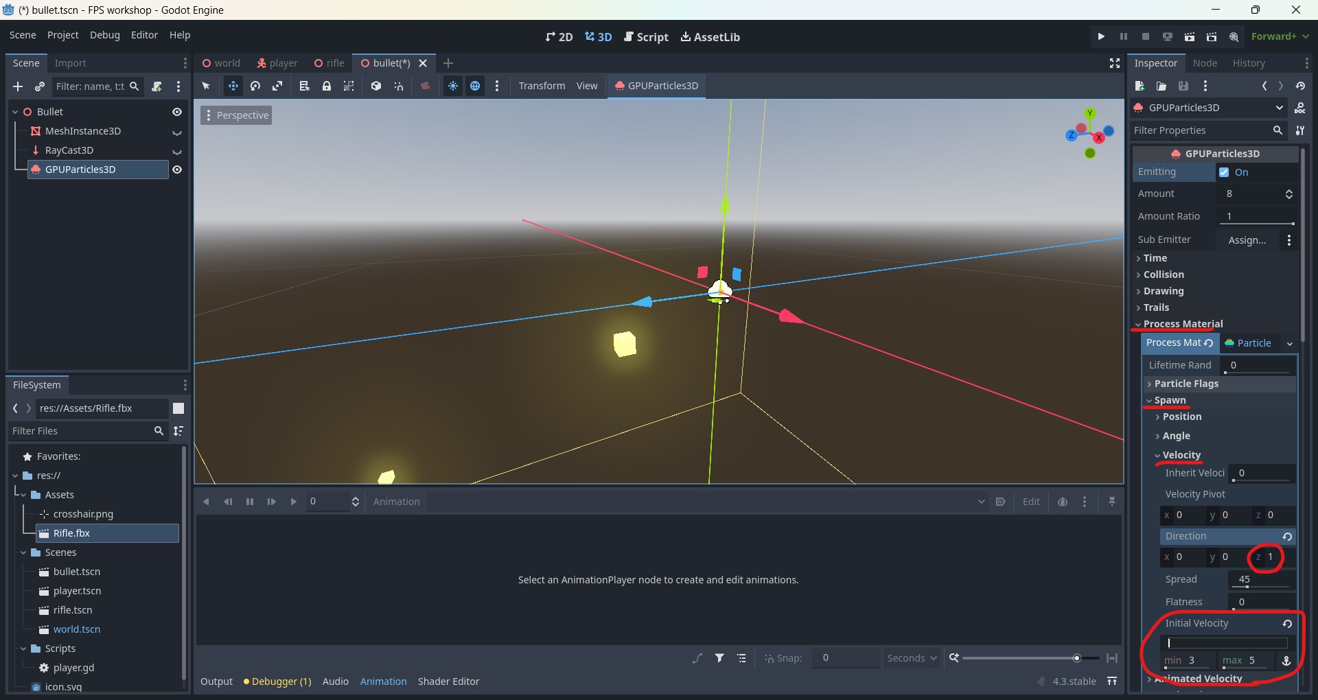 First Person Shooter with Godot