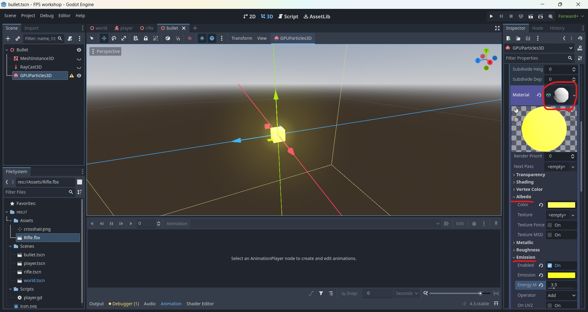 First Person Shooter with Godot